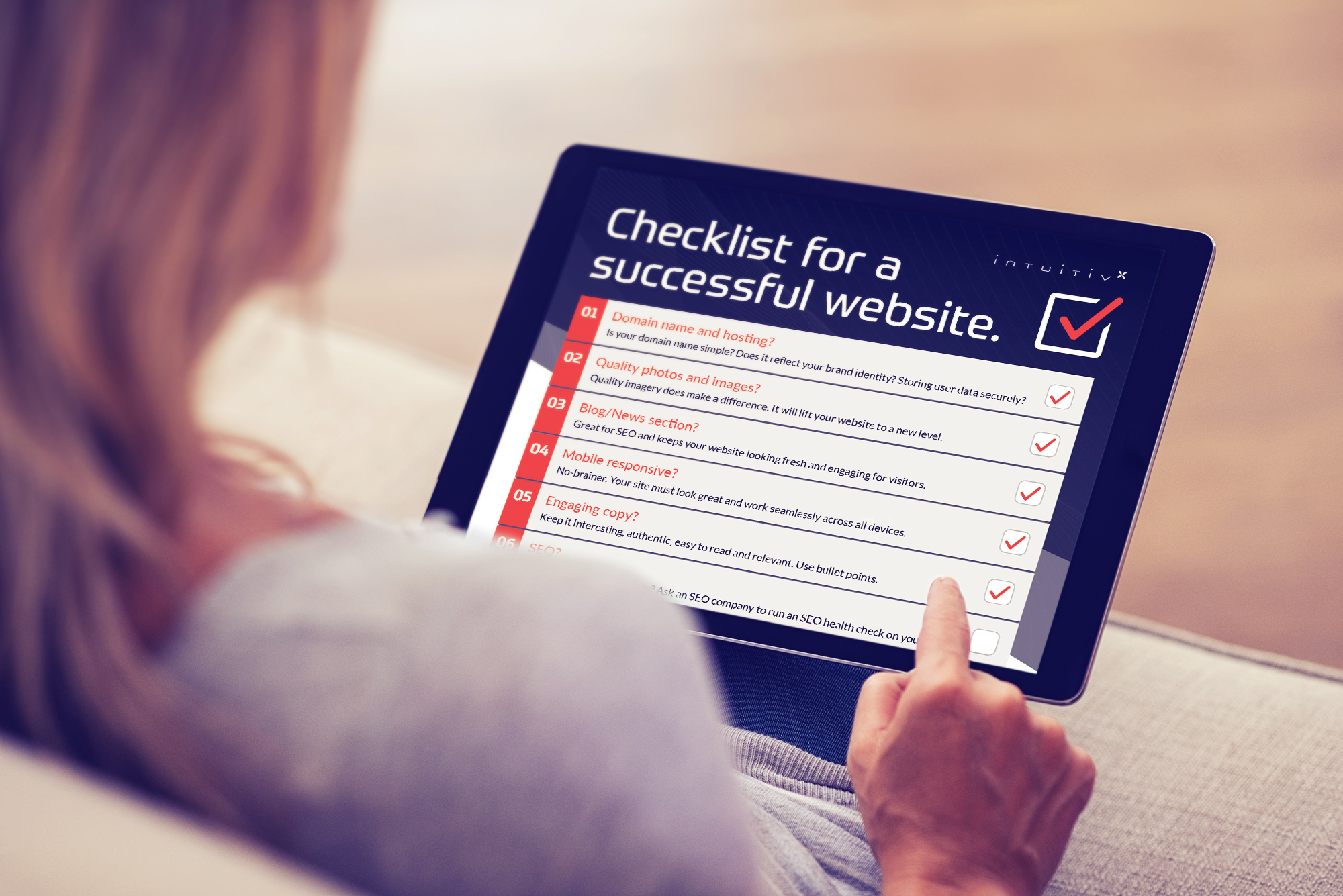 Your free easy-to-use checklist for a successful website | Intuitiv Digital